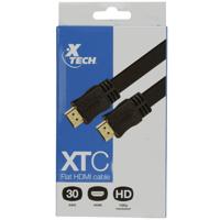 Cable para Audio y Vídeo Digital, Conector HDMI macho a HDMI macho, 1.8 Metros, XTC-406 Xtech ...